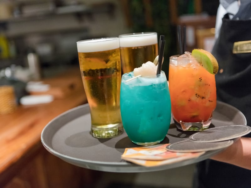 Ocean Blue Restaurant - The Ellie Beach Resort Myrtle Beach, Tapestry ...